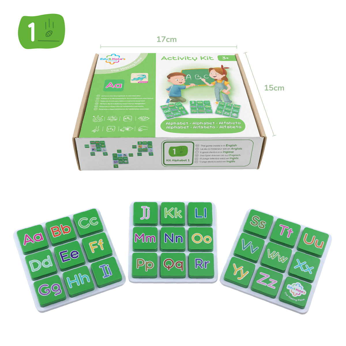 Kit de Jogos Super Combo Alfabeto: Explore Letras e Palavras – Edu&Kate's